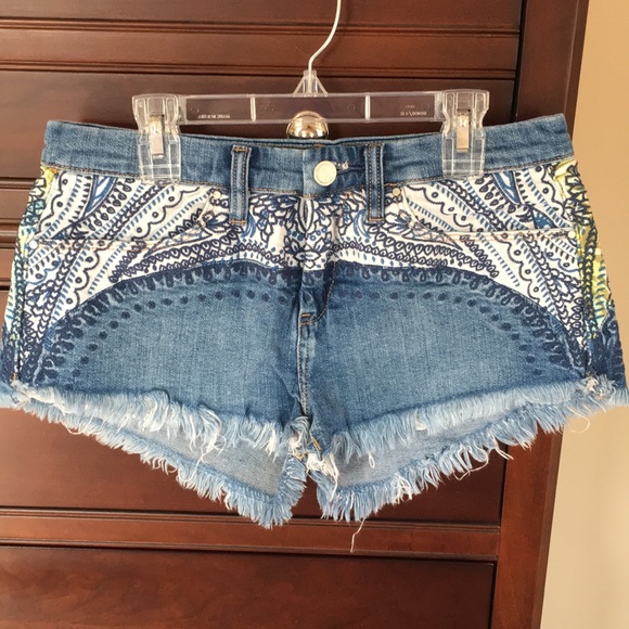 Blank NYC | Shorts | Blanknyc Fringed Short Shorts In Size 27 | Poshmark